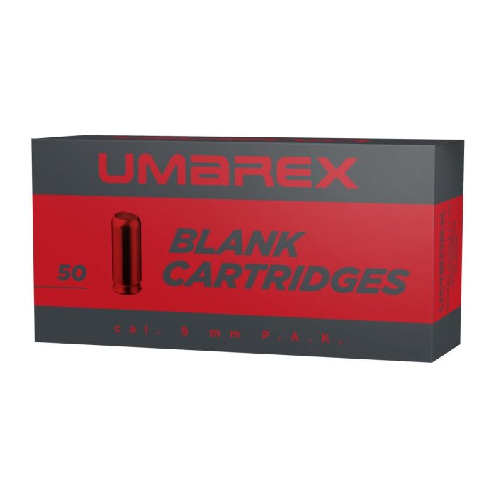 Cartouches a blanc cal. 9mm PAK Pistolet x 50 Umarex