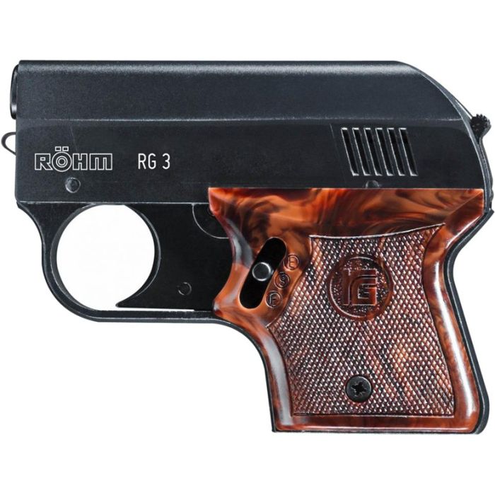 Pistolet Rohm RG3 cal. 6mm à blanc de défense